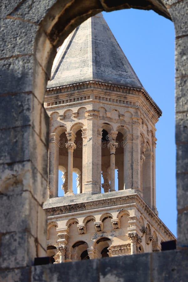 Historical Architecture in Split, Croatia Stock Image - Image of ...
