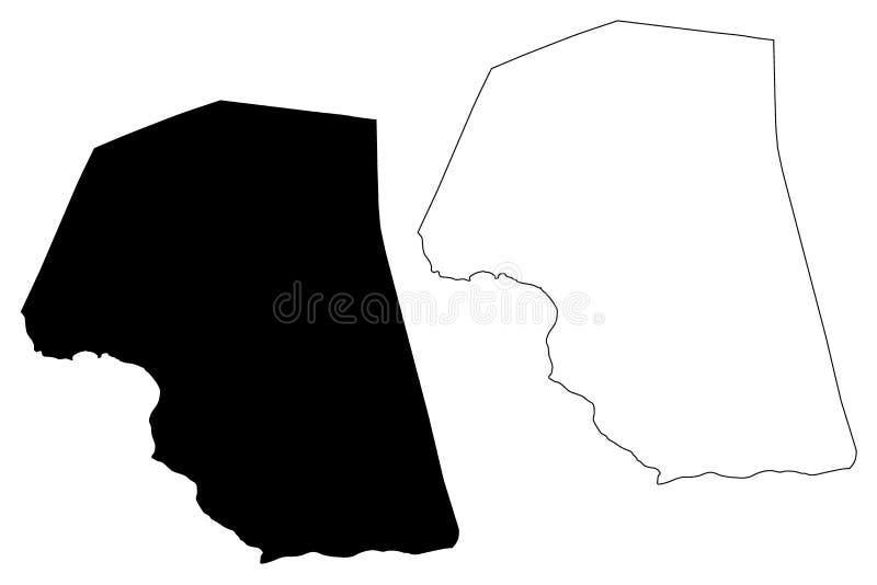 Saint Elizabeth Parish Parishes of Jamaica, Cornwall County Map Vector ...