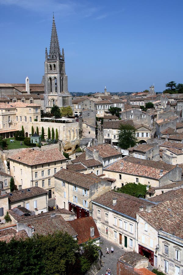 View of Saint Emilion editorial photo. Image of city - 100964731