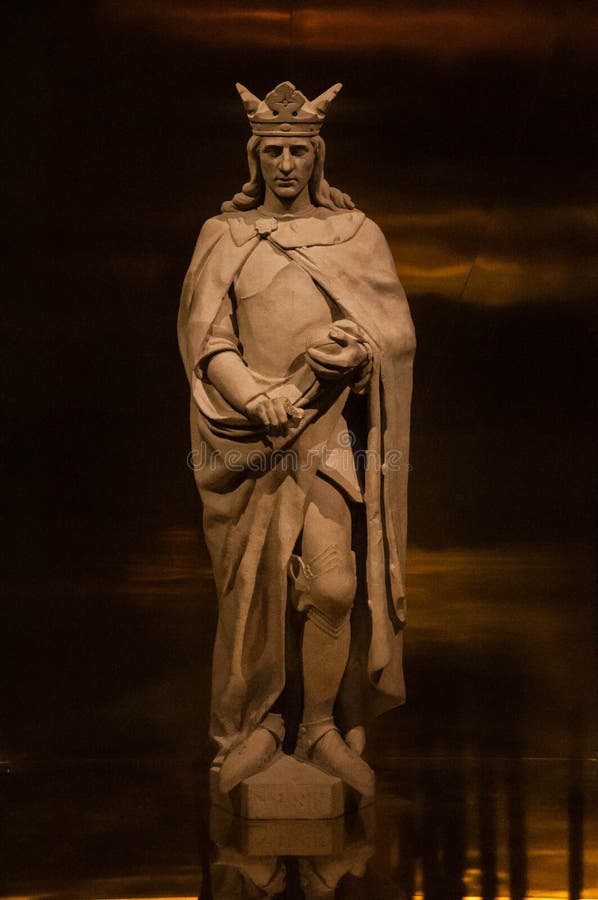 Saint Eric stock photo. Image of king, historical, sculpture - 76251726