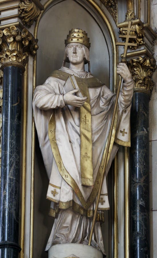Saint Fabian stock image. Image of catholicism, monument - 113805807