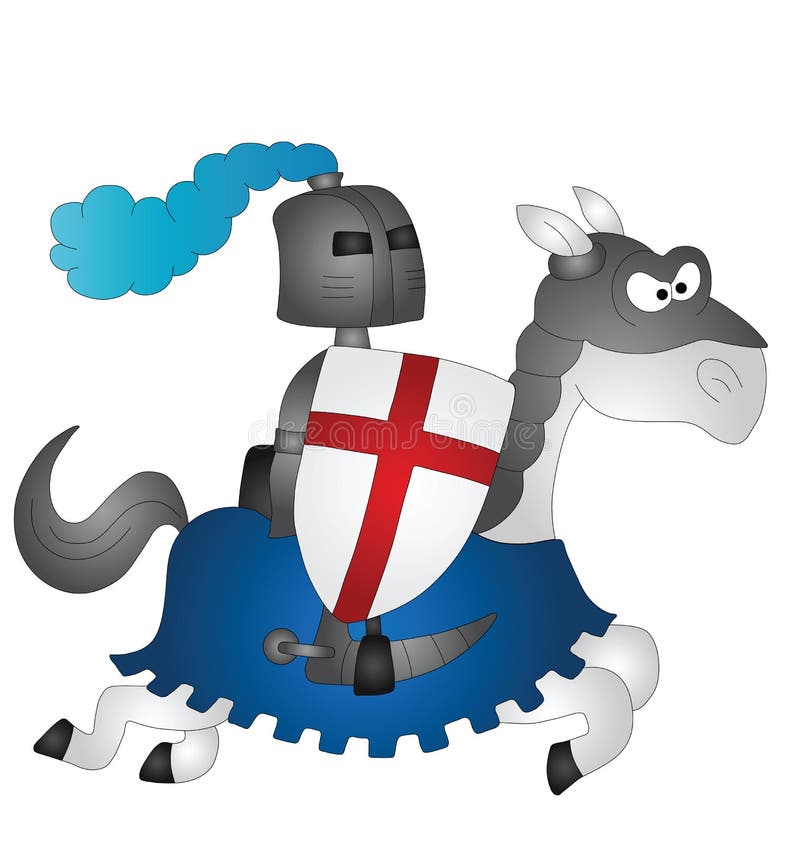 Knight Horse Saint George Stock Illustrations – 59 Knight Horse Saint ...