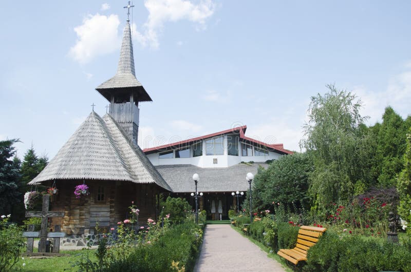 Saint George Monastery of Giurgiu, Romania Stock Photo - Image of ...