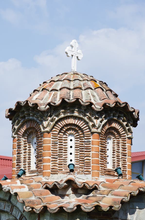Saint George Monastery of Giurgiu, Romania Stock Image - Image of arch ...