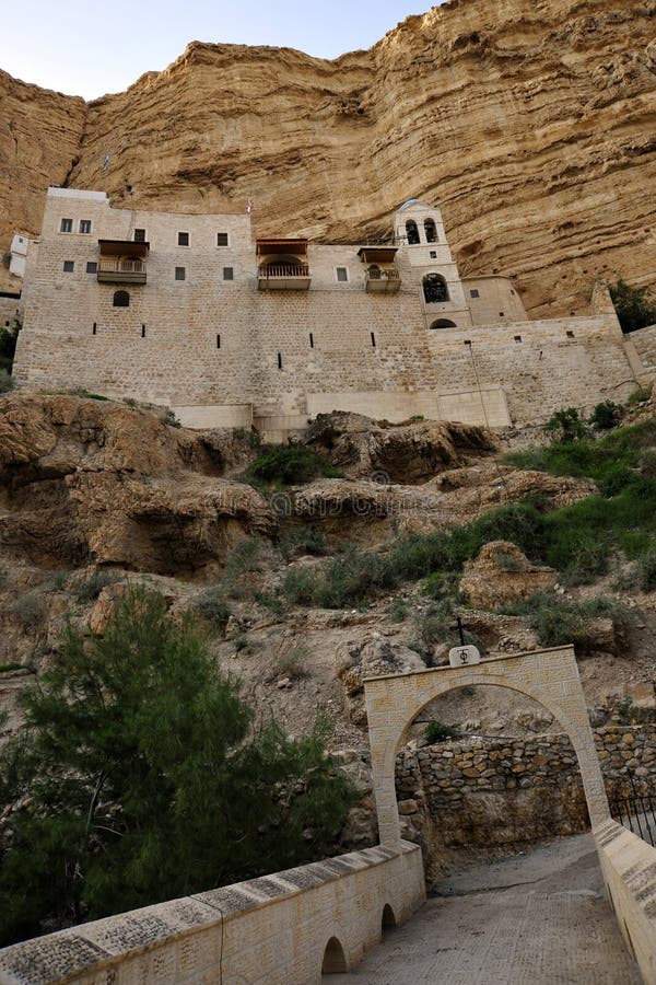 Saint George Monastery, Israel. Stock Photo - Image of christ, jericho ...