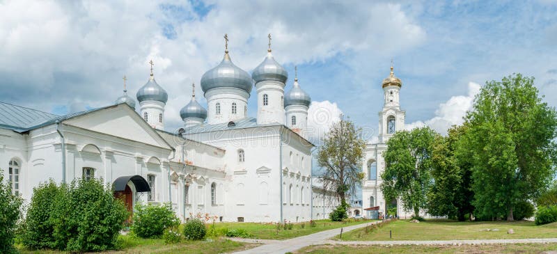 Saint George s Monastery stock image. Image of veliky - 65577625