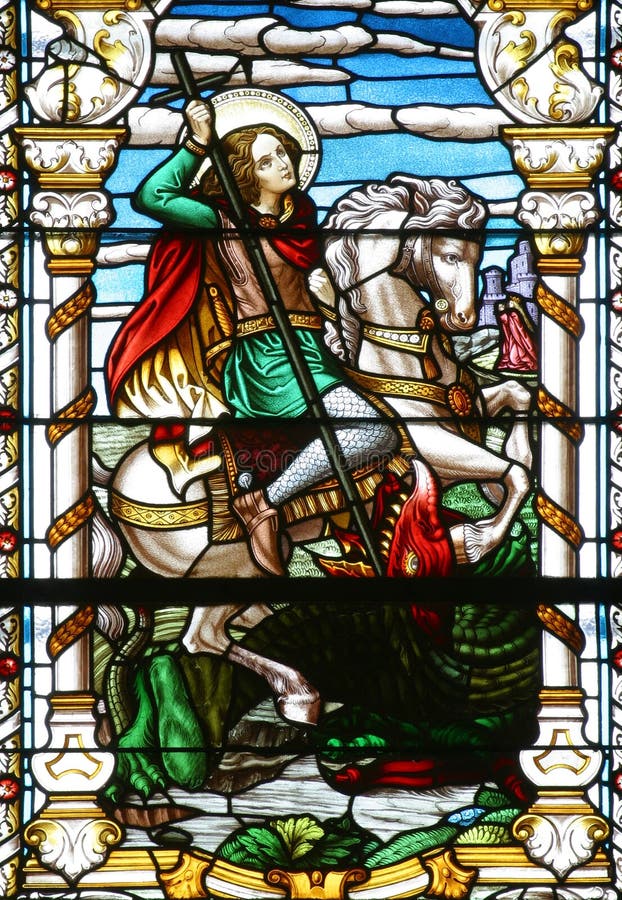 Saint George stock image. Image of chapel, europe, christianity - 94463227