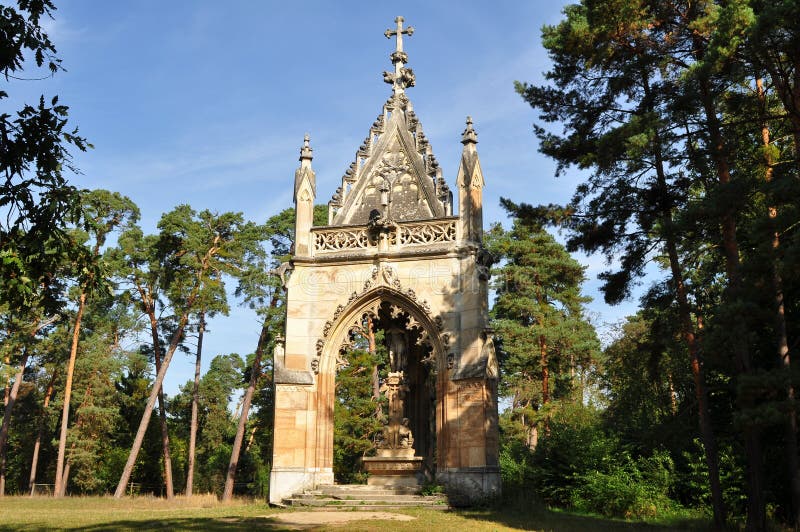 Saint Hubert Em Valtice, Checo Foto de Stock - Imagem de santo, czeche ...