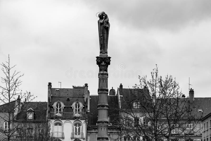Saint Jacques Square in Metz, France Editorial Photography - Image of ...