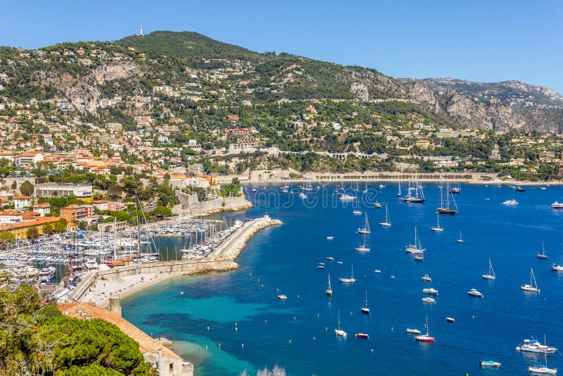 Saint Jean Cap Ferrat, France Stock Photo - Image of rock, landscape ...