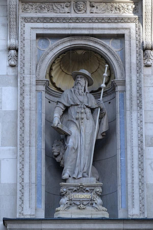 Saint Jerome stock image. Image of capital, famous, religion - 132012229