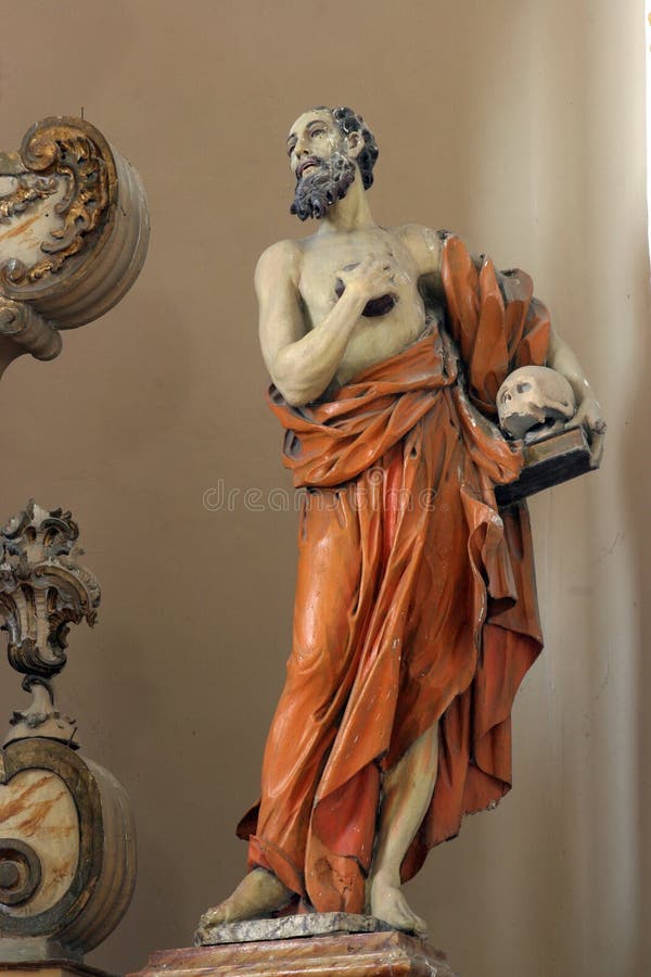 Saint Jerome stock photo. Image of christianity, colourful - 90219740