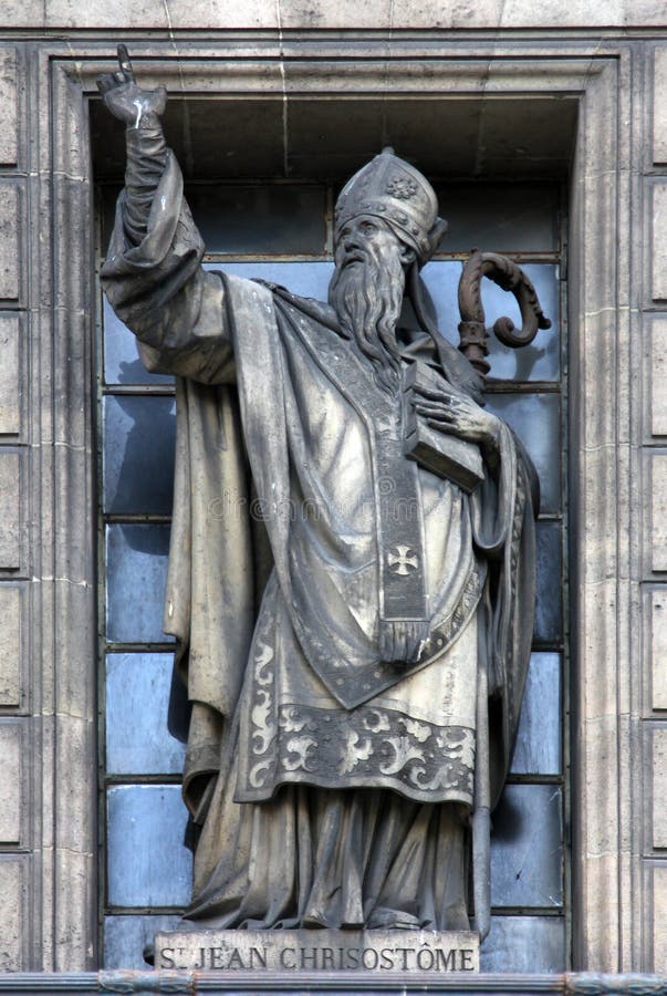 Saint John Chrysostom stock photo. Image of guardian - 83312436