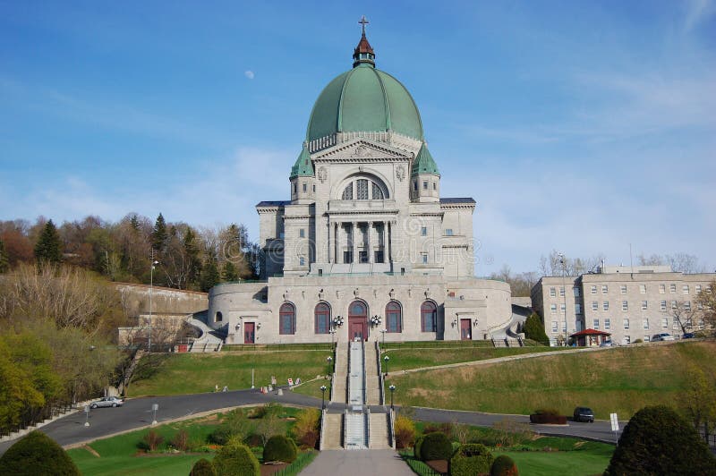 Saint Joseph Oratory, Montreal, Canada Stock Photo - Image of ...