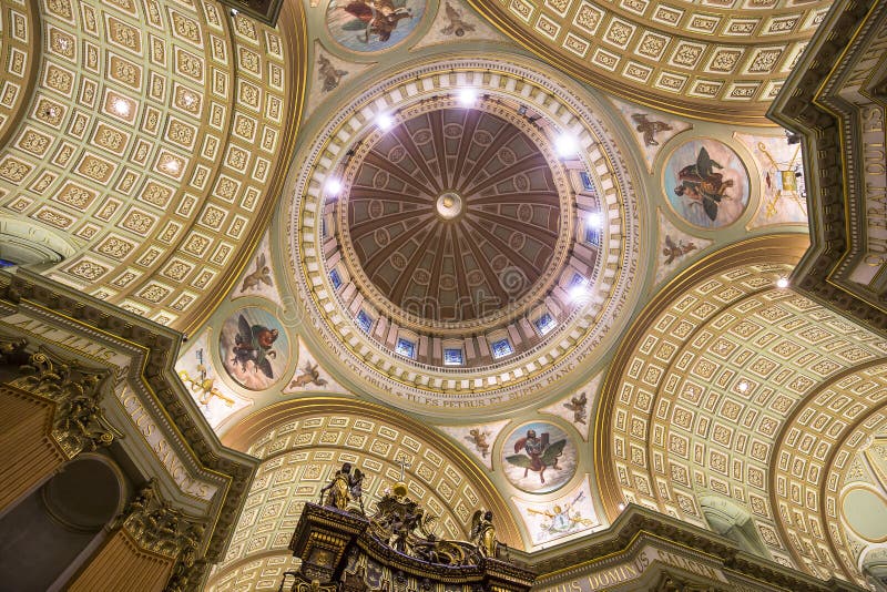 Saint Joseph`s Oratory, Montreal, Quebec, Canada Editorial Stock Photo ...