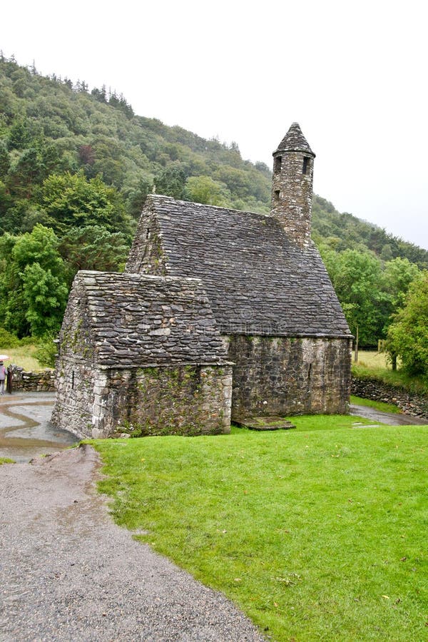 Saint Kevin Church Glendalough, Irlande Image stock - Image du cuisine ...
