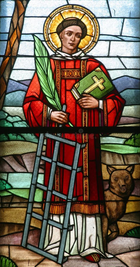 Saint Lawrence of Rome stock photo. Image of history - 94463112