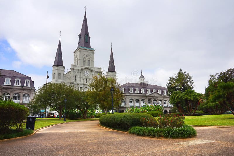 St. Louis Cathedral stock photo. Image of iconic, united - 1118974