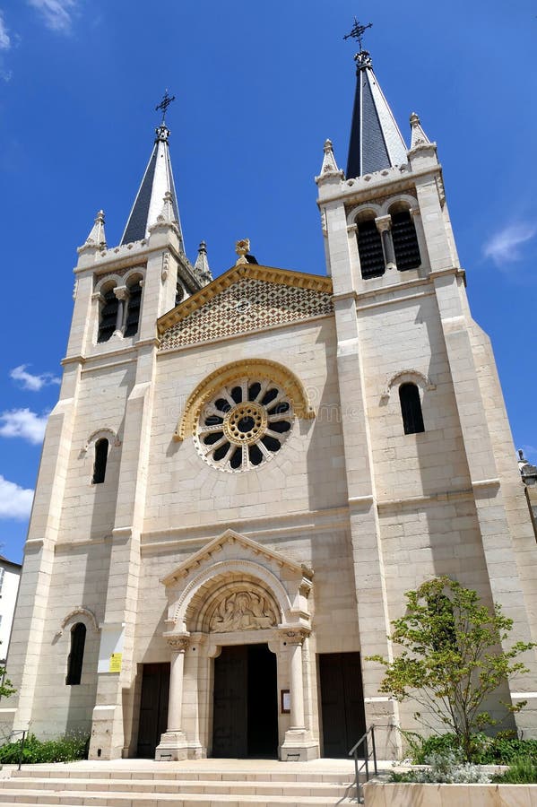 Saint-Louis Church, in Vichy Stock Image - Image of church, catholic ...
