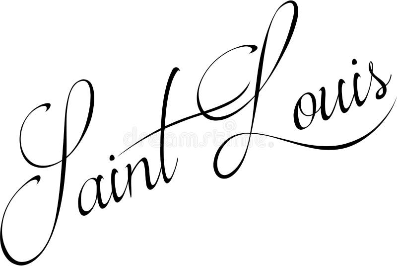 St Louis Text Sign collage stock illustration. Illustration of history ...