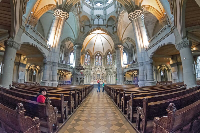 Saint Luke Church in Munich Editorial Photography - Image of ...