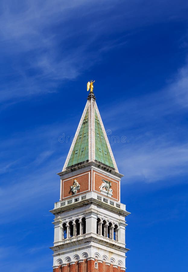 St Marks Bell Tower stock photo. Image of spiritual, italy - 10451192