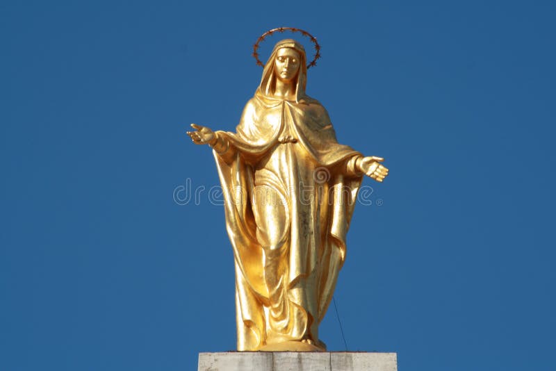 Saint Mary stock image. Image of christian, praying, saint - 12325325