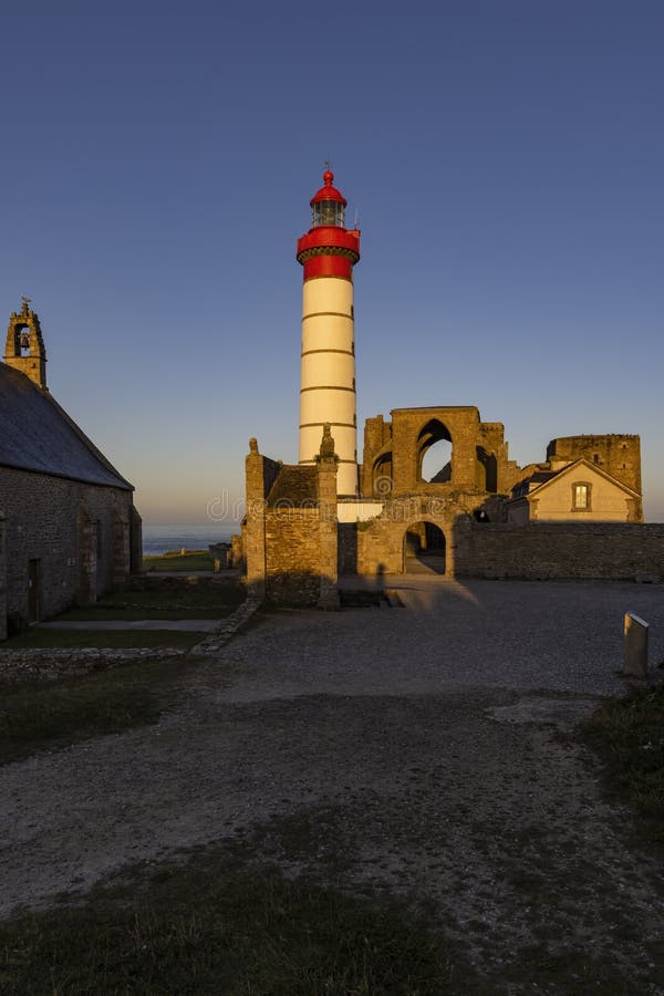 Saint-Mathieu Lighthouse, Pointe Saint-Mathieu in Plougonvelin ...