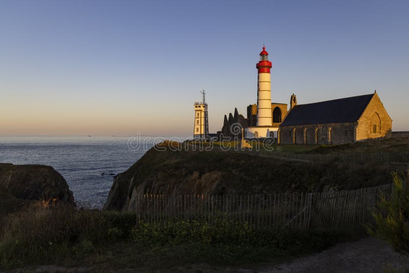 Saint-Mathieu Lighthouse, Pointe Saint-Mathieu in Plougonvelin ...