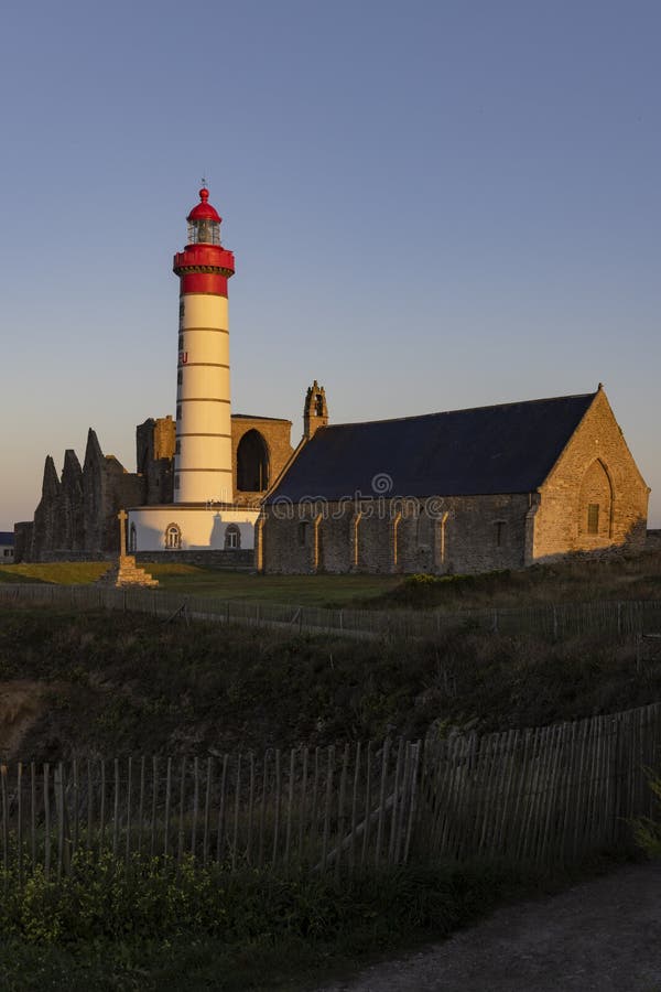 Saint-Mathieu Lighthouse, Pointe Saint-Mathieu in Plougonvelin ...