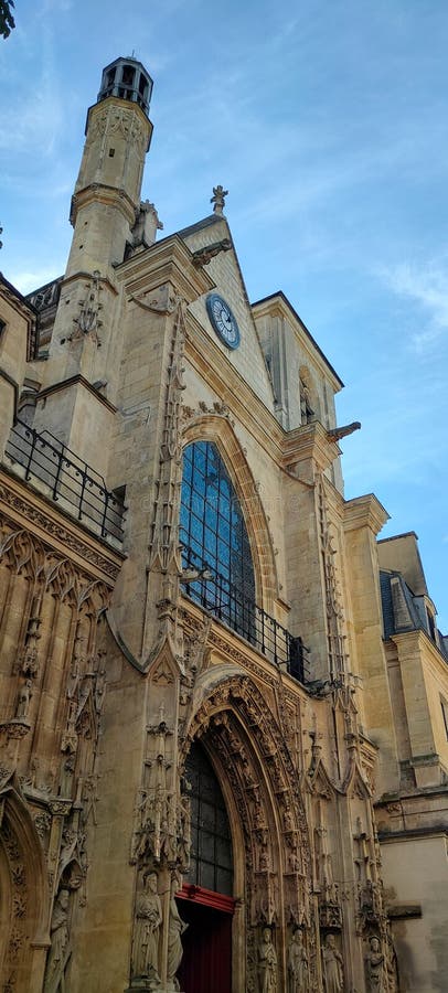 Saint-Merri Church editorial photo. Image of architectural - 257996806