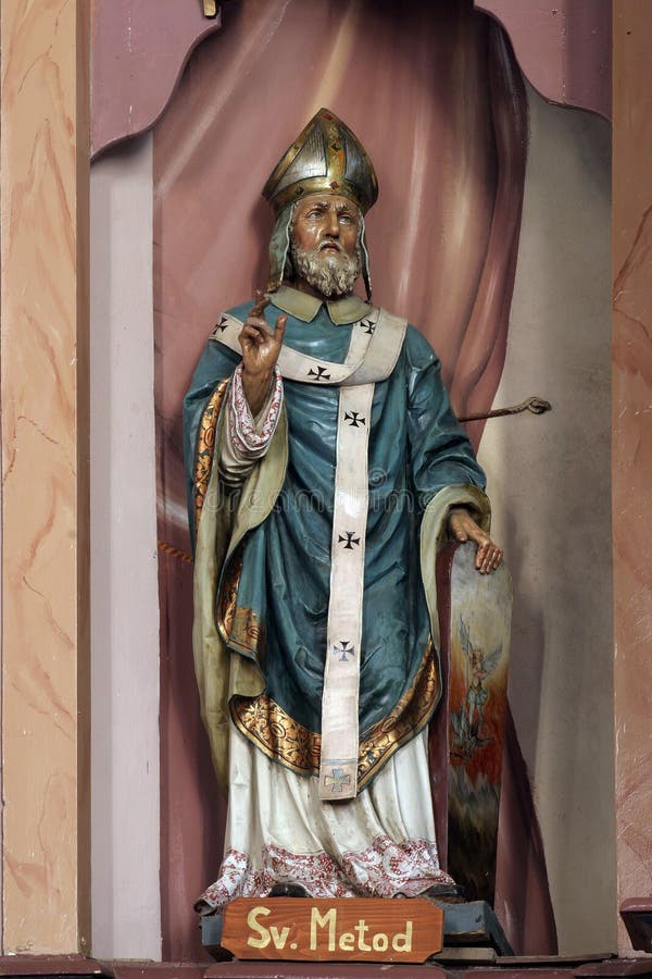 Saint Methodius photo stock. Image du couleur, religion - 96462102