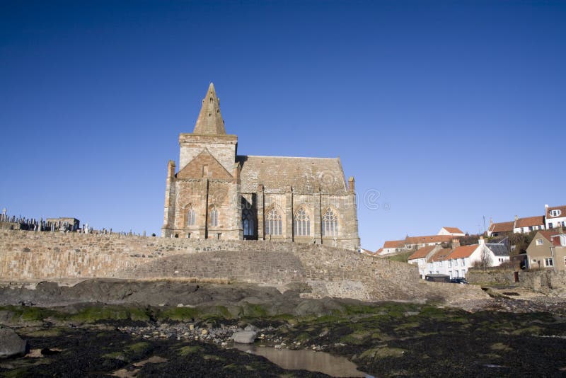 Saint Monans on sea stock photo. Image of monans, outdoors - 17290074