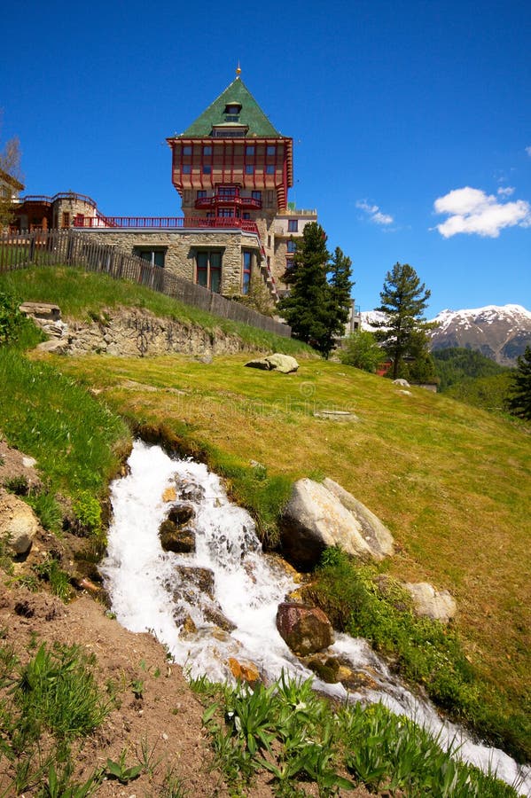 Saint Moritz stock image. Image of building, dorf, moritz - 22875033