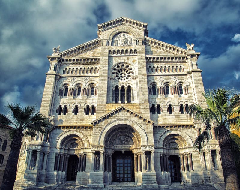 Saint Nicholas Cathedral Monaco Stock Image - Image of nicholas ...