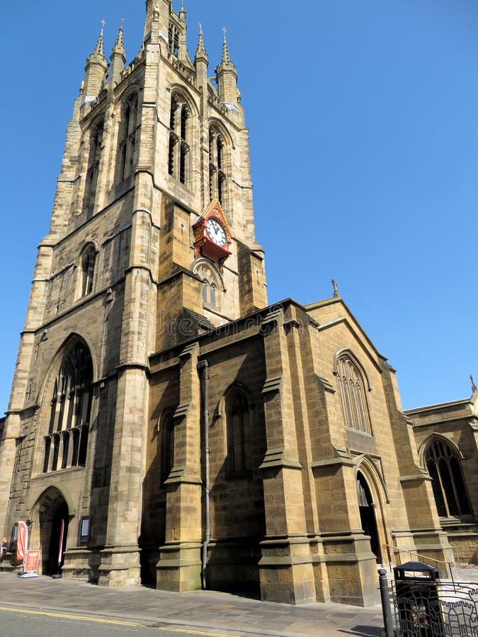 Saint Nicholas Cathedral in Newcastle upon Tyne Editorial Image - Image ...