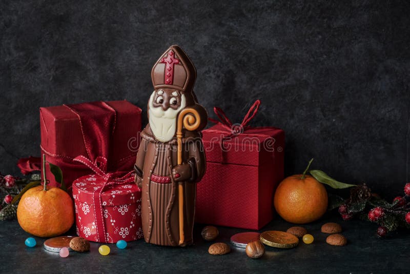 Saint Nicholas on Golden Background Stock Photo - Image of saint ...