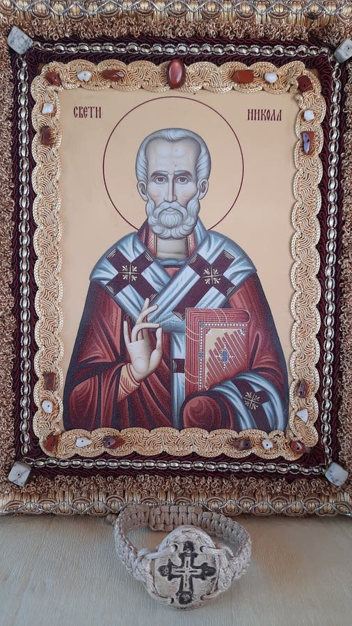 Saint Nicholas Icon St Nicholas the Wonderworker - Patron of Children ...