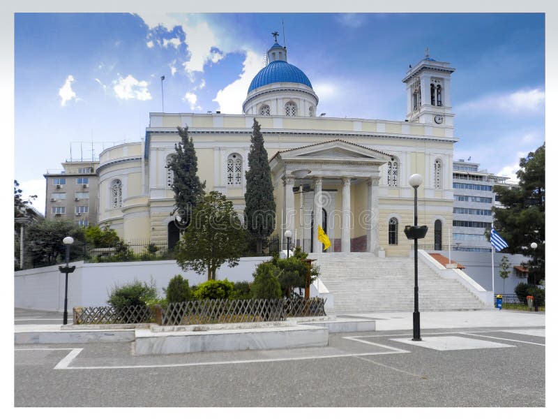 Saint Nicholas of Piraeus ... the Largest Church in the City. Greece ...