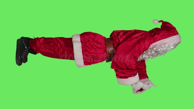 Saint Nick in Costume Does Thumbs Up Stock Footage - Video of joyful ... Saint Nick in Costume Does Thumbs Up Stock Footage - Video of joyful ...