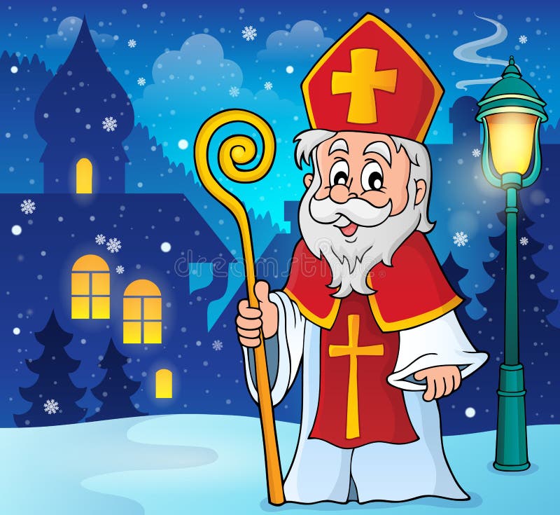 Saint Nicolas Theme Image 2 Stock Vector - Illustration of drawing ...