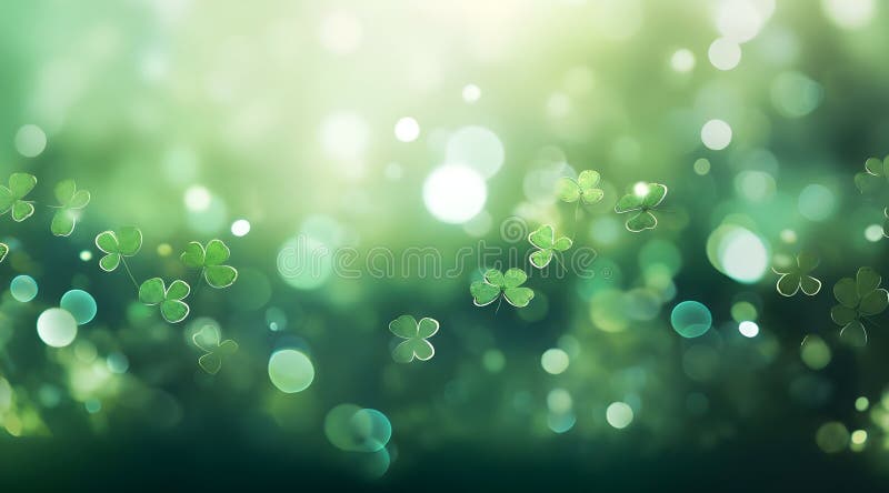 Saint Patrick Day Abstract Background Stock Illustration - Illustration ...