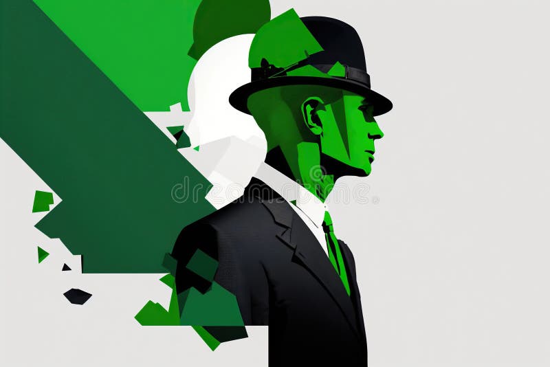 Saint Patrick Day Concept. Created with Generative AI Technology Stock ...