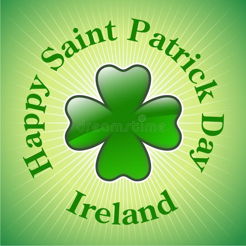 Saint patrick design stock vector. Illustration of shiny - 13091441
