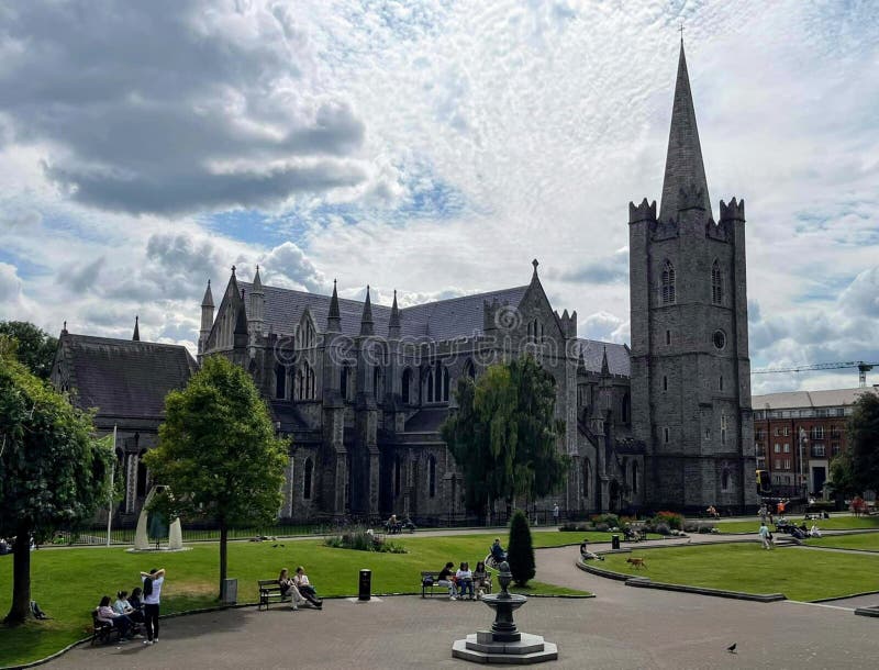 Saint Patrick S Cathedral, Dublin, Ireland Stock Image - Image of ...