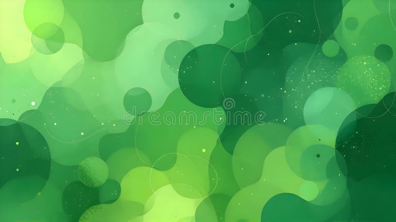 Saint Patrick S Day Abstract Simple Green Background Stock Illustration ...
