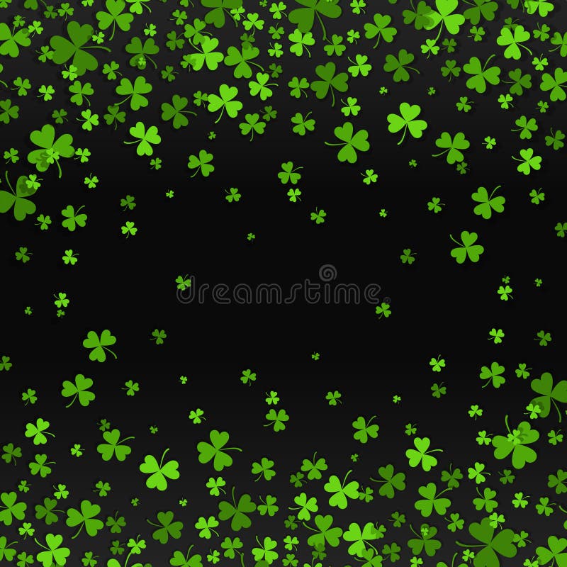 Saint Patrick Black Background Stock Illustrations – 8,447 Saint ...