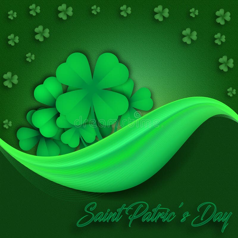 St. Patrick`s Day, Green Background by a St. Patrick`s Day Stock ...