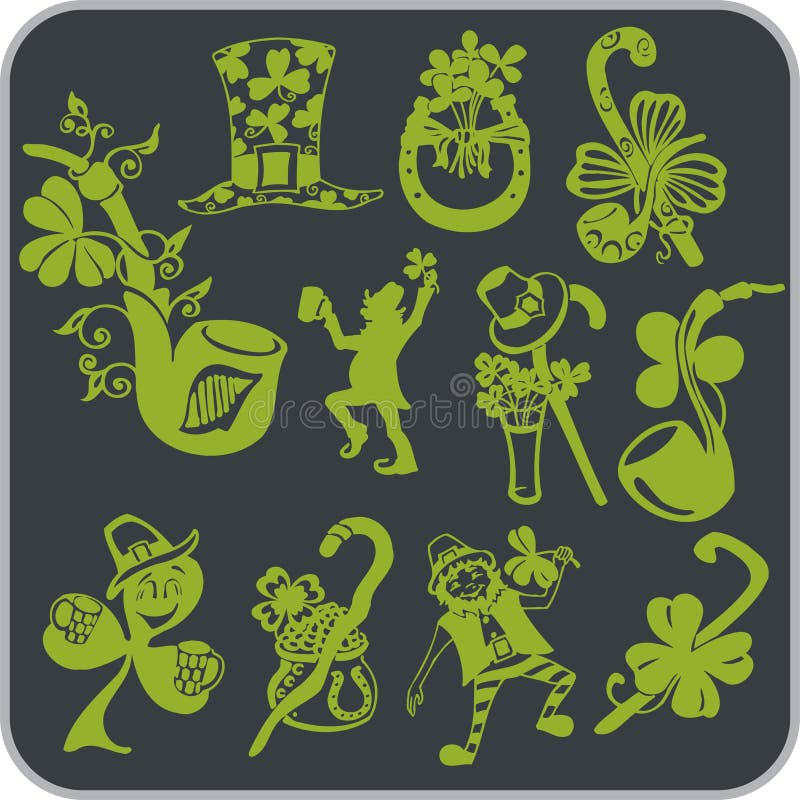 Saint Patrick S Day - Vector Illustration. Stock Vector - Illustration ...