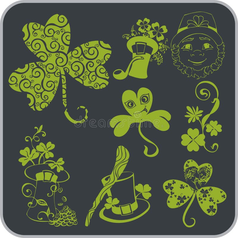 Saint Patrick S Day - Vector Illustration. Stock Vector - Illustration ...